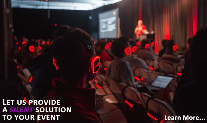 Silent Disco Headphones Rental - Silent Party - Silent Events®